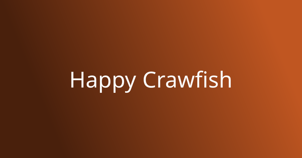 Order Authentic Seafood Online | Happy Crawfish - Pickup Available